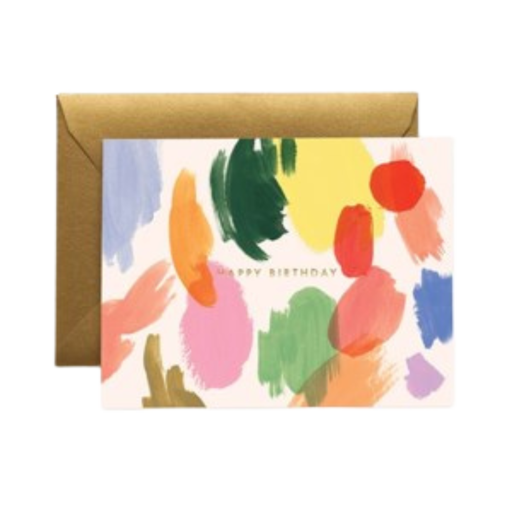 Palette Birthday Card Box Set – Kitras Art Glass Inc