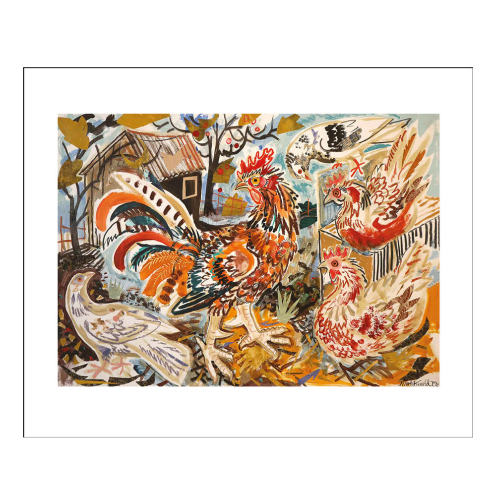 Remembered Farm Card – Kitras Art Glass Inc